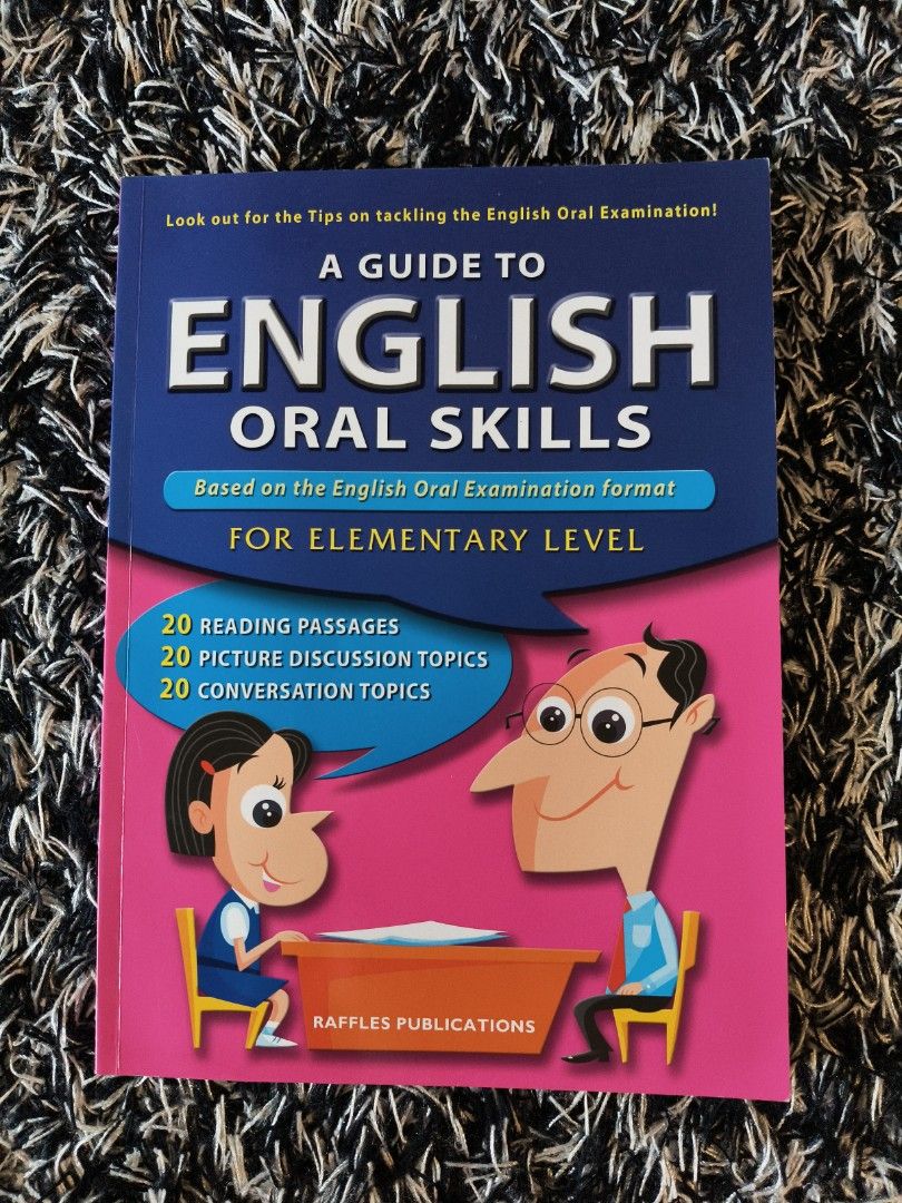 A Guide to English Oral Skills book For Elementary Level, Hobbies ...
