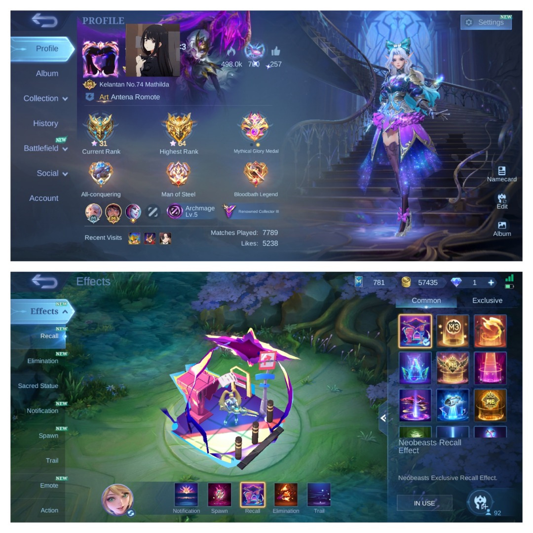 ACC MLBB, Video Gaming, Video Games, Others on Carousell