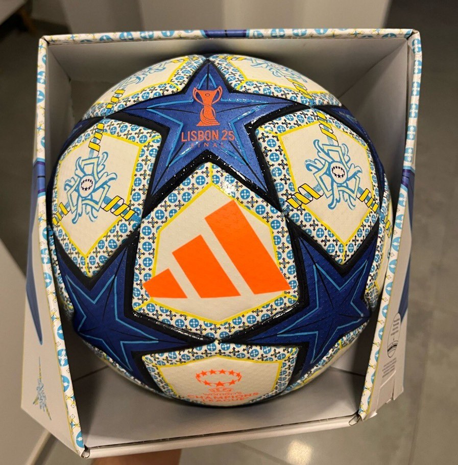 Adidas UWCL Champions League Pro Official Match Ball FINALE LISBON OMB ...