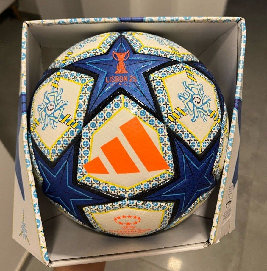 Adidas UWCL Champions League Pro Official Match Ball FINALE LISBON OMB ...