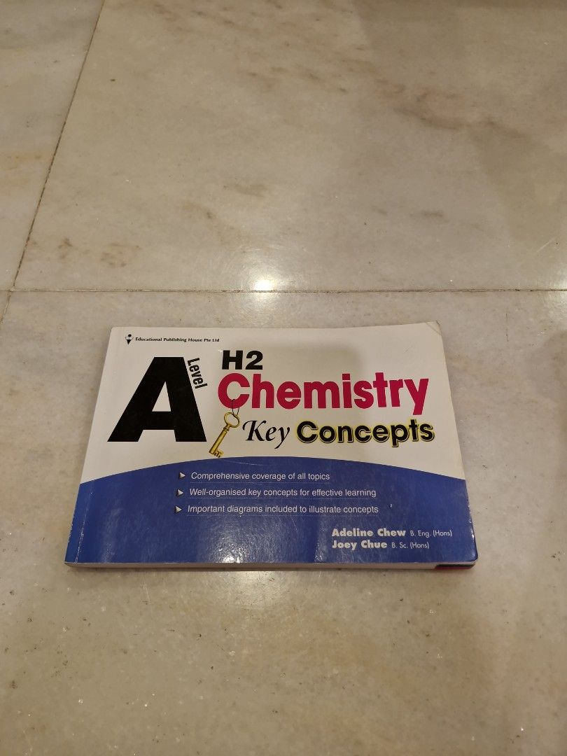 A-level H2 Chemistry Concept Revision Book, Hobbies & Toys, Books & Magazines, Assessment Books ...