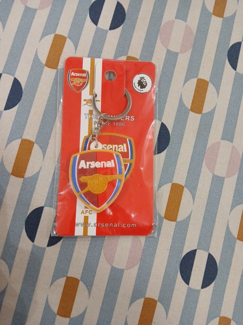 Arsenal FC Keychain - Brand New, Hobbies & Toys, Memorabilia ...