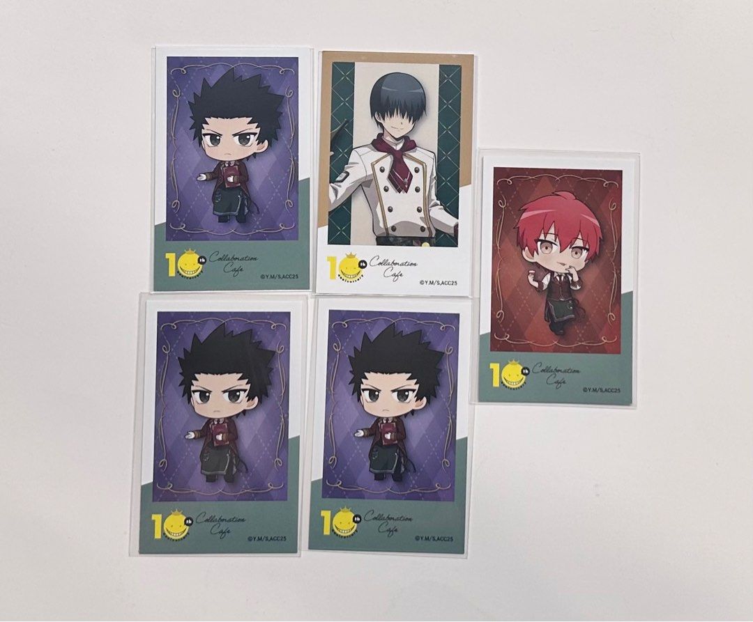 Assassination classroom, akabane karma, chiba, karasuma, Hobbies & Toys ...