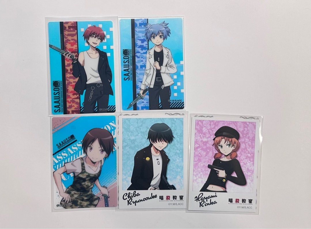 Assassination Classroom akabane karma, nagisa shiota, okano, hayami ...