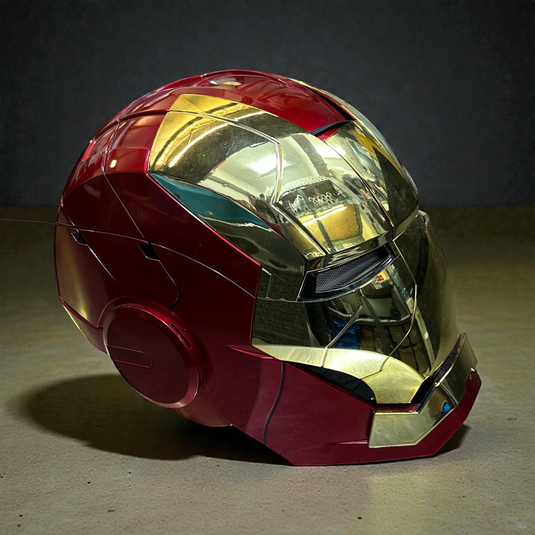 Autoking Iron Man Mark V Helmet, Hobbies & Toys, Memorabilia ...