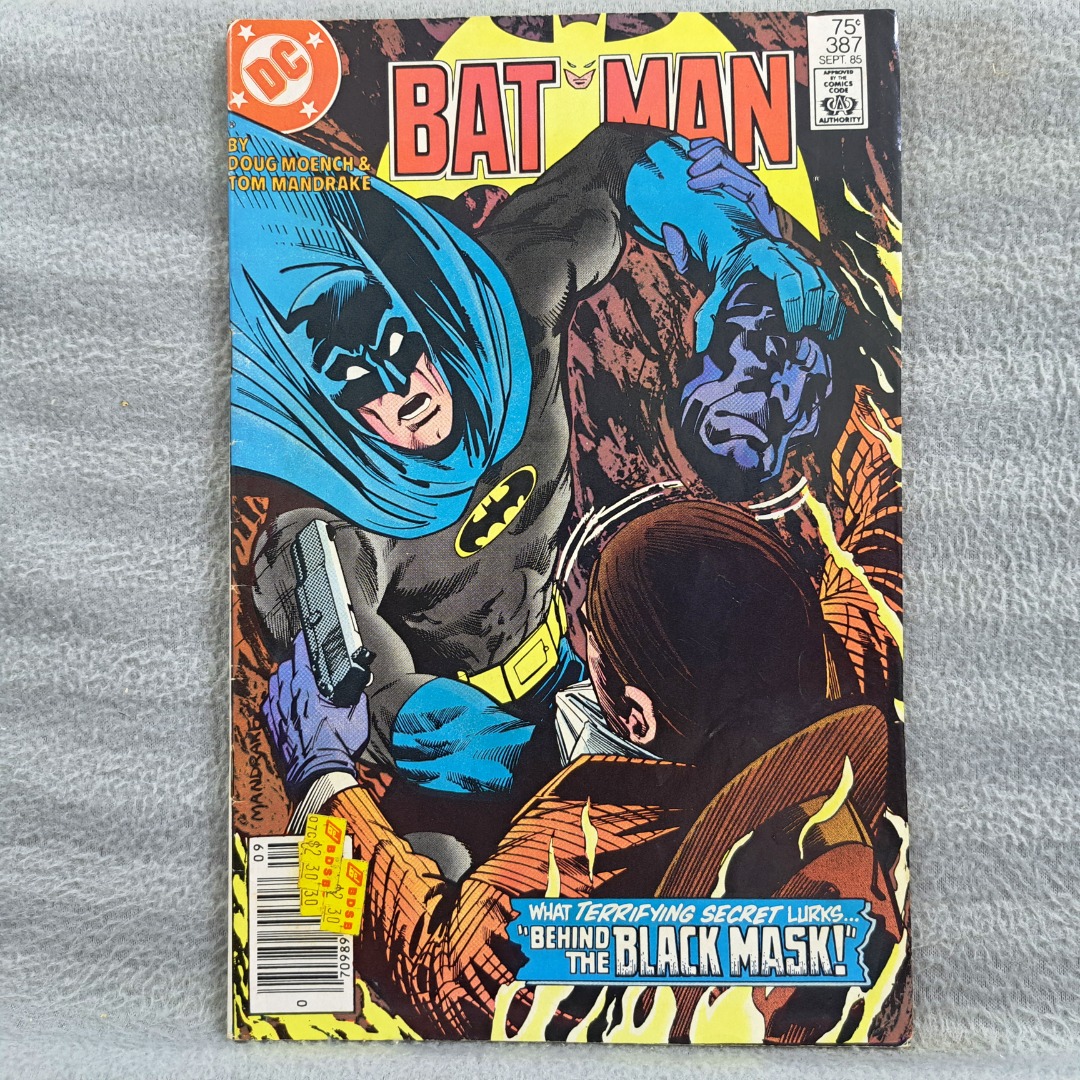 Batman #387 (1st Series DC Comics) Doug Moench, Tom Mandrake ...