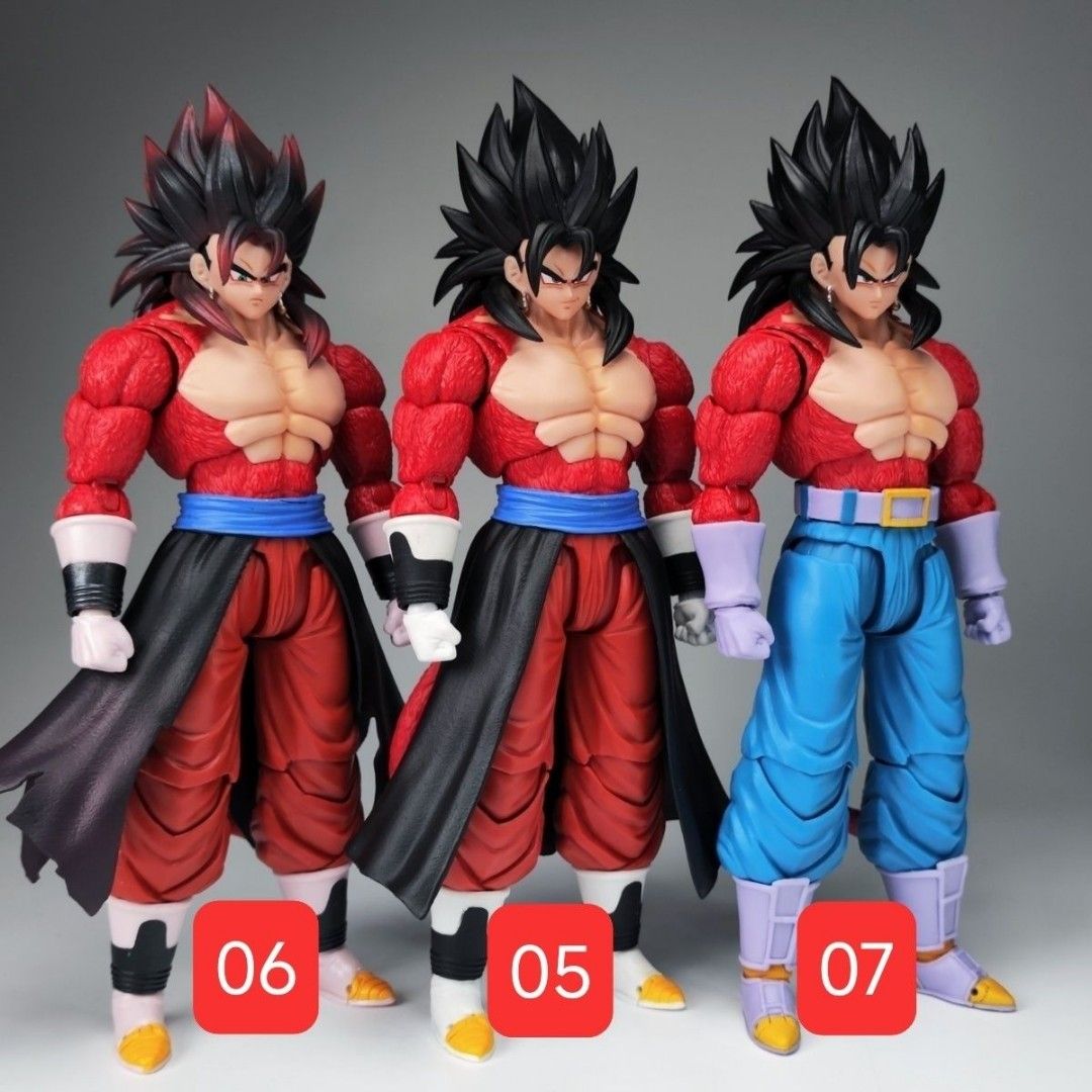 Beast God Kong Studio Dragon Ball Z SHF Super Saiyan MA005 MA006 MA007 Goku Vegito Vegito not ...