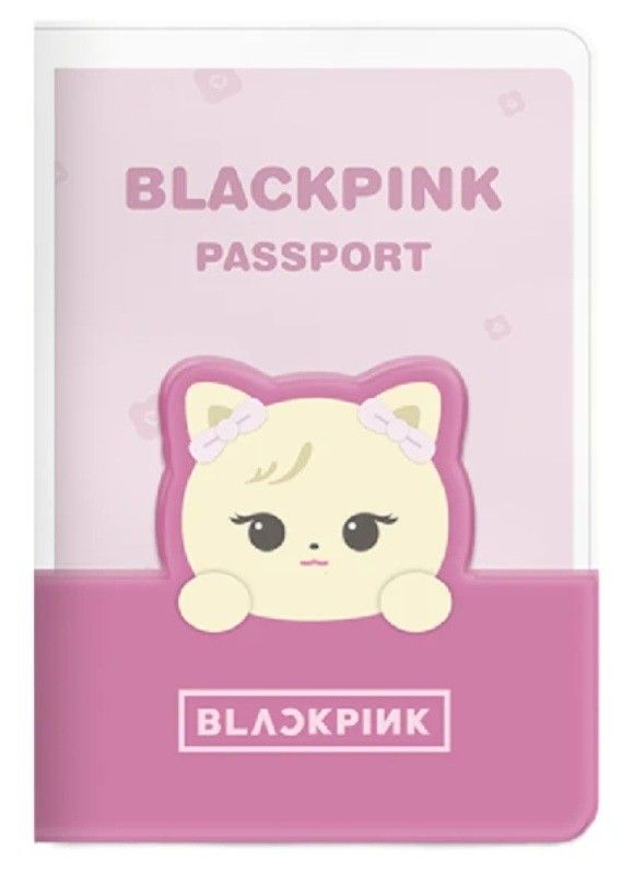 BLACKPINK Character Passport Custom Kit, Hobbies & Toys, Travel, Travel ...