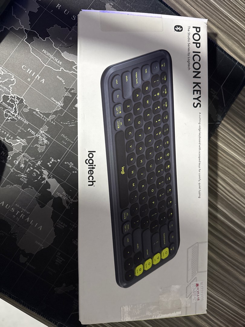 BNIB Logitech POP ICON KEYS Wireless Keyboard, Computers & Tech, Parts ...