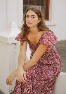 Susy + Bae Sophie in Camellia Garden, Women's Fashion, Dresses & Sets ...