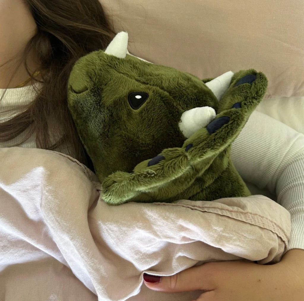 Brease Dinosaur Plush Toy FIDGET JELLYCAT AURORA TY BEANIE COLLECTOR CALMING ANXIETY COMFORT ...