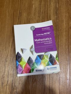 Cambridge IGCSE Mathematics Extended Practice Book, Hobbies & Toys, Books & Magazines, Textbooks ...