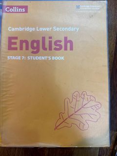 Cambridge Lower Secondary English Learner's Book 7 second edition, Hobbies & Toys, Books ...