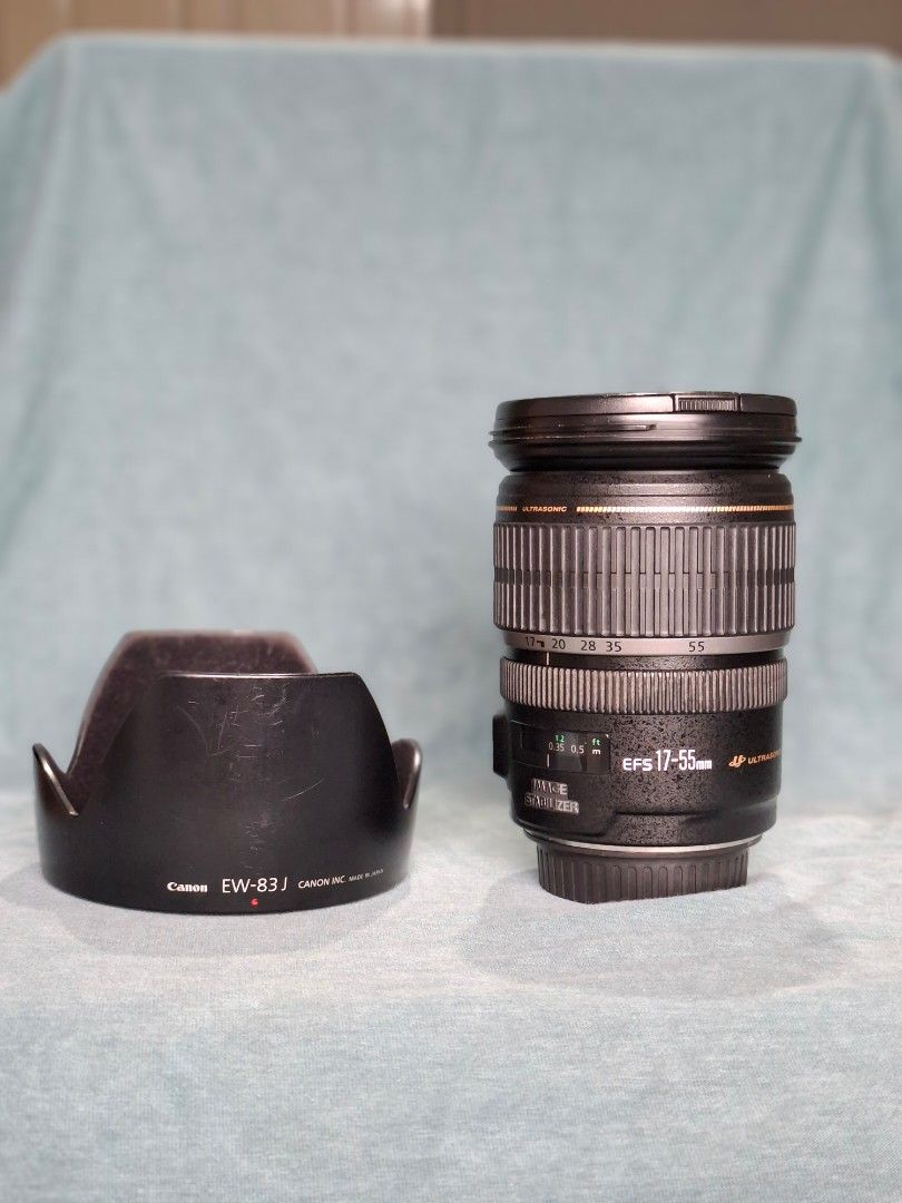 Canon EF-S 17-55mm f/2.8 IS USM Lens, Photography, Lens & Kits on Carousell