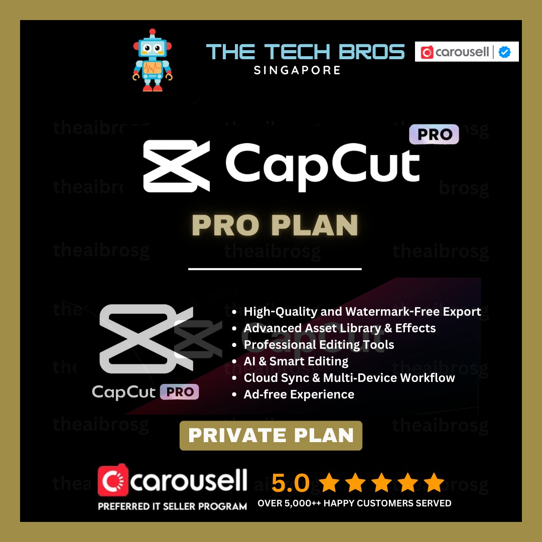 CapCut Pro Subscription, Computers & Tech, Parts & Accessories ...