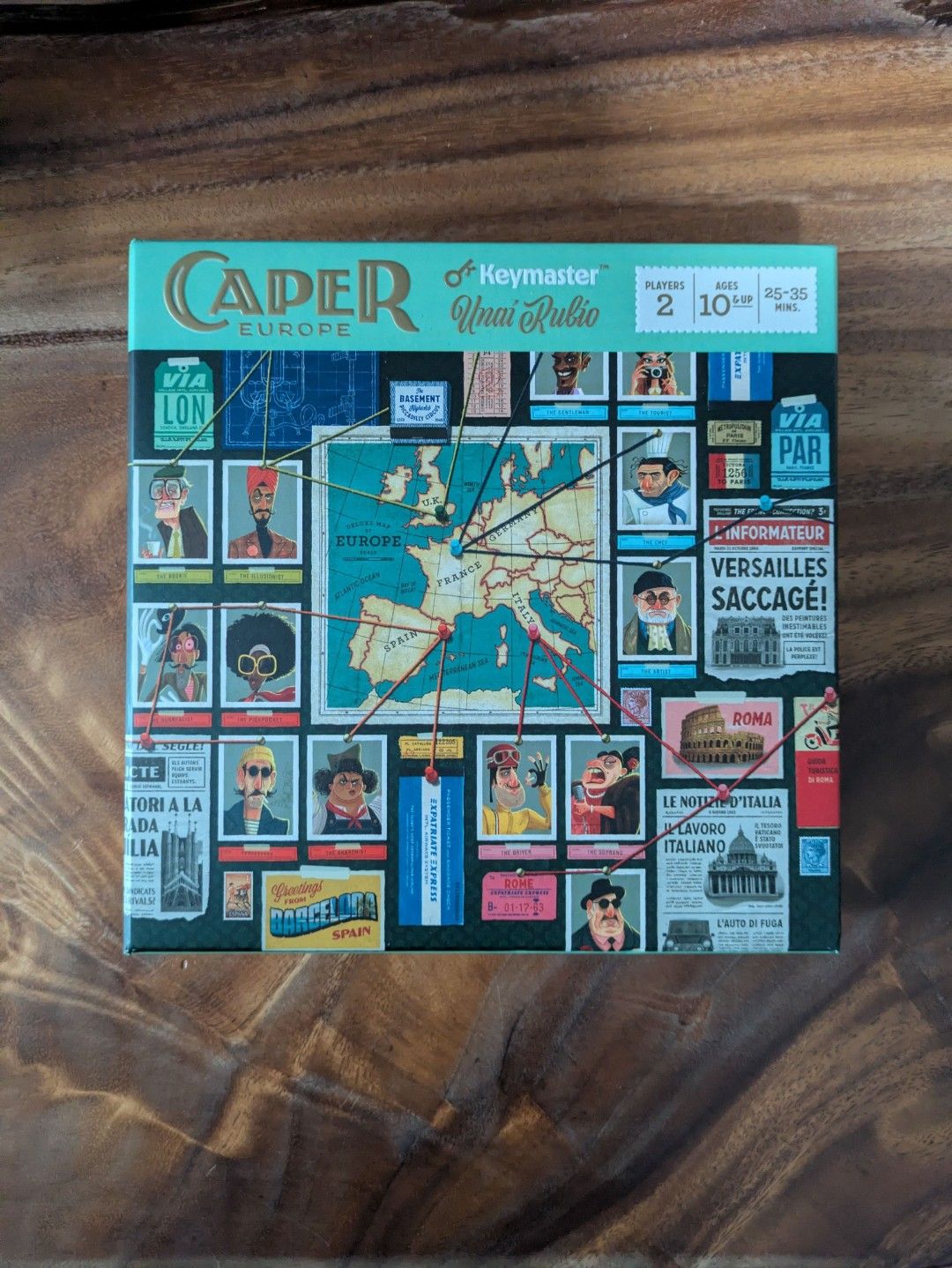 Caper: Europe Board Game, Hobbies & Toys, Toys & Games on Carousell