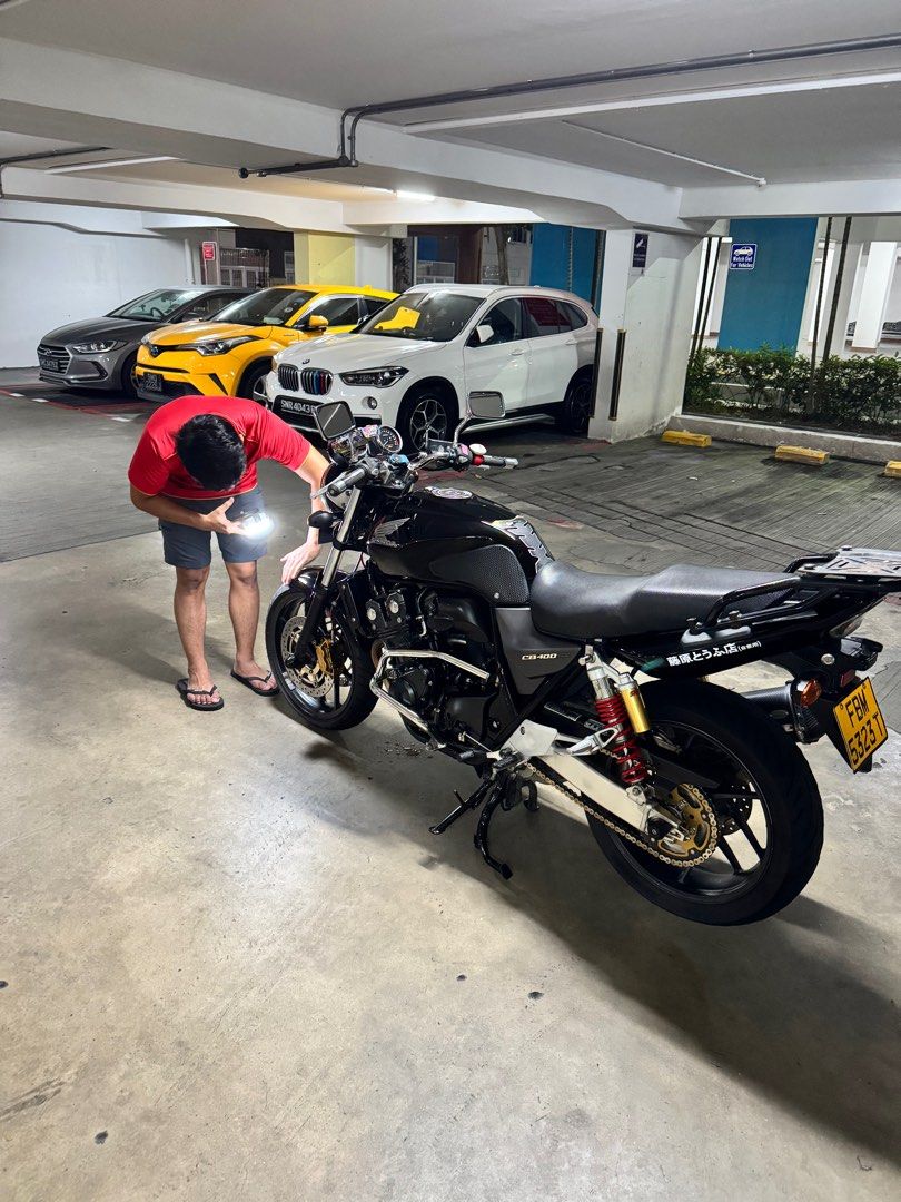 CB400 Revo 2 (2027) RARE R77 Carbon fibre Exhaust, Motorcycles, Motorcycles for Sale, Class 2A ...