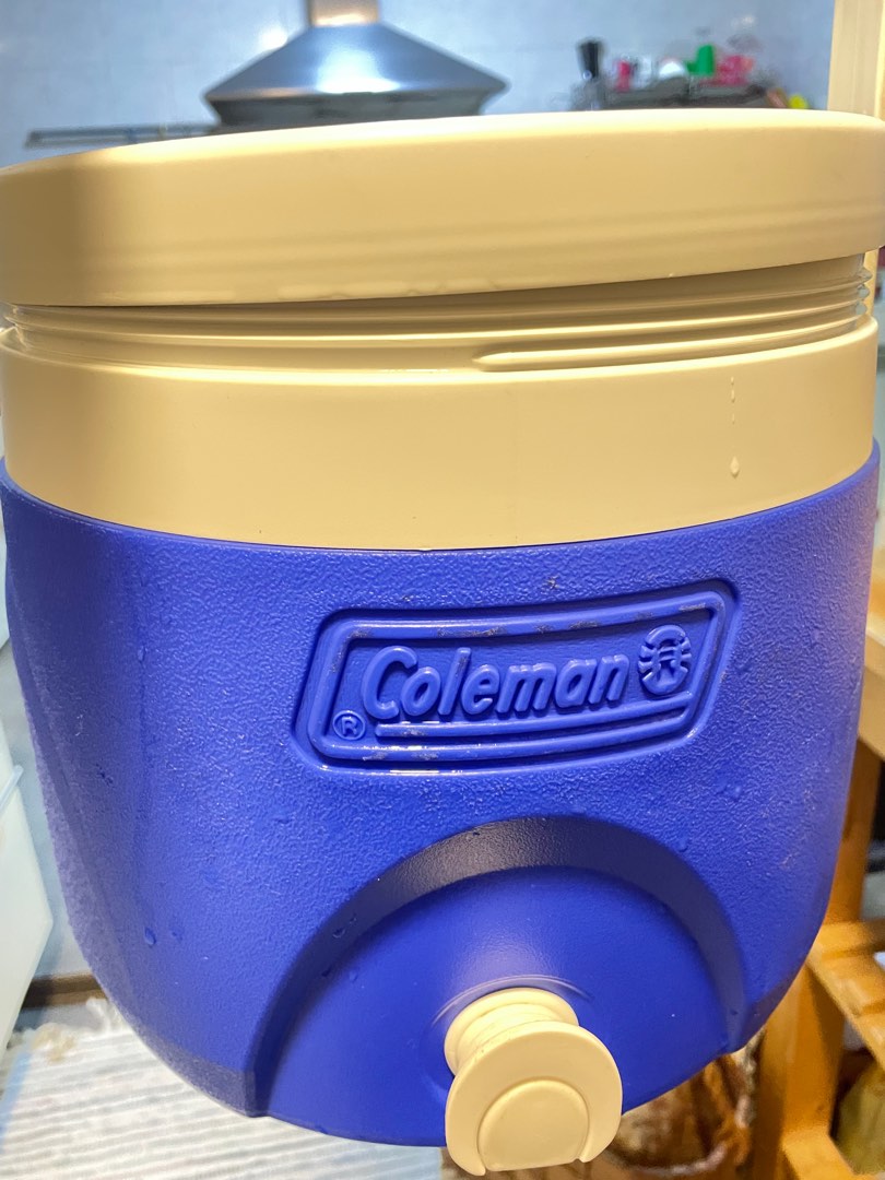 Coleman Water Cooler Dispenser - Blue and White, Sports Equipment ...