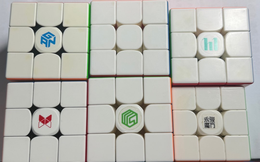 Collection of 3x3 Speed Cubes - GAN, MoYu, YJ, Hobbies & Toys, Toys ...