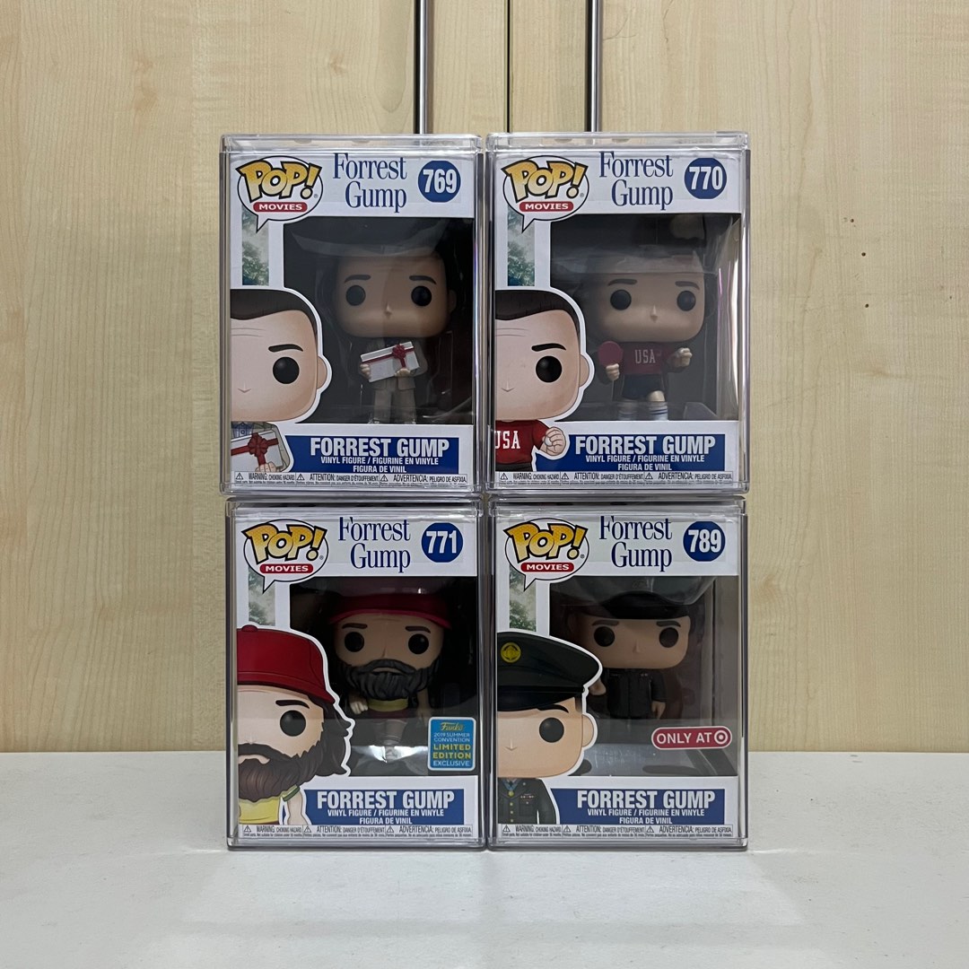 Complete Forrest Gump Funko Set w/ Free Pop Stacks, Hobbies & Toys ...