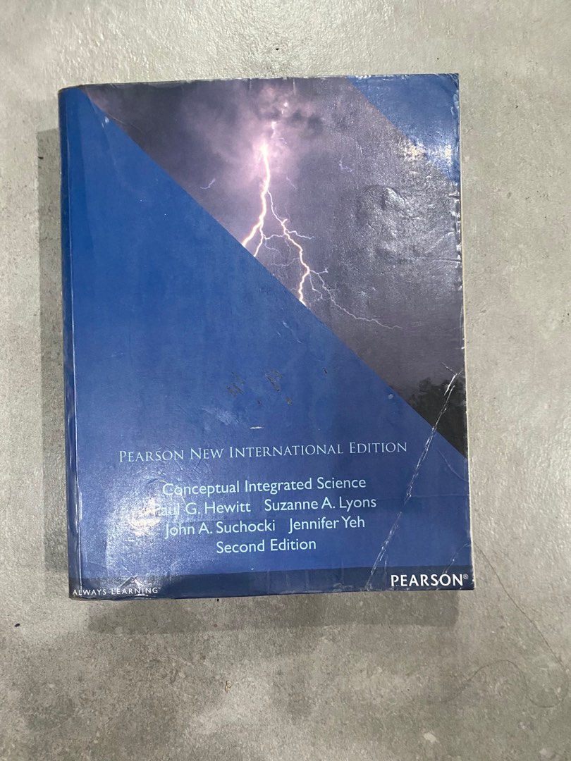Conceptual Integrated Science 2nd Edition, Hobbies & Toys, Books & Magazines, Textbooks on Carousell