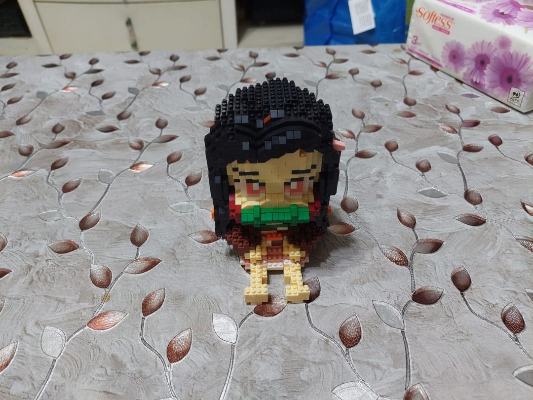 Demon Slayer Nezuko Kamado Building Blocks Bricks Educational Puzzle ...