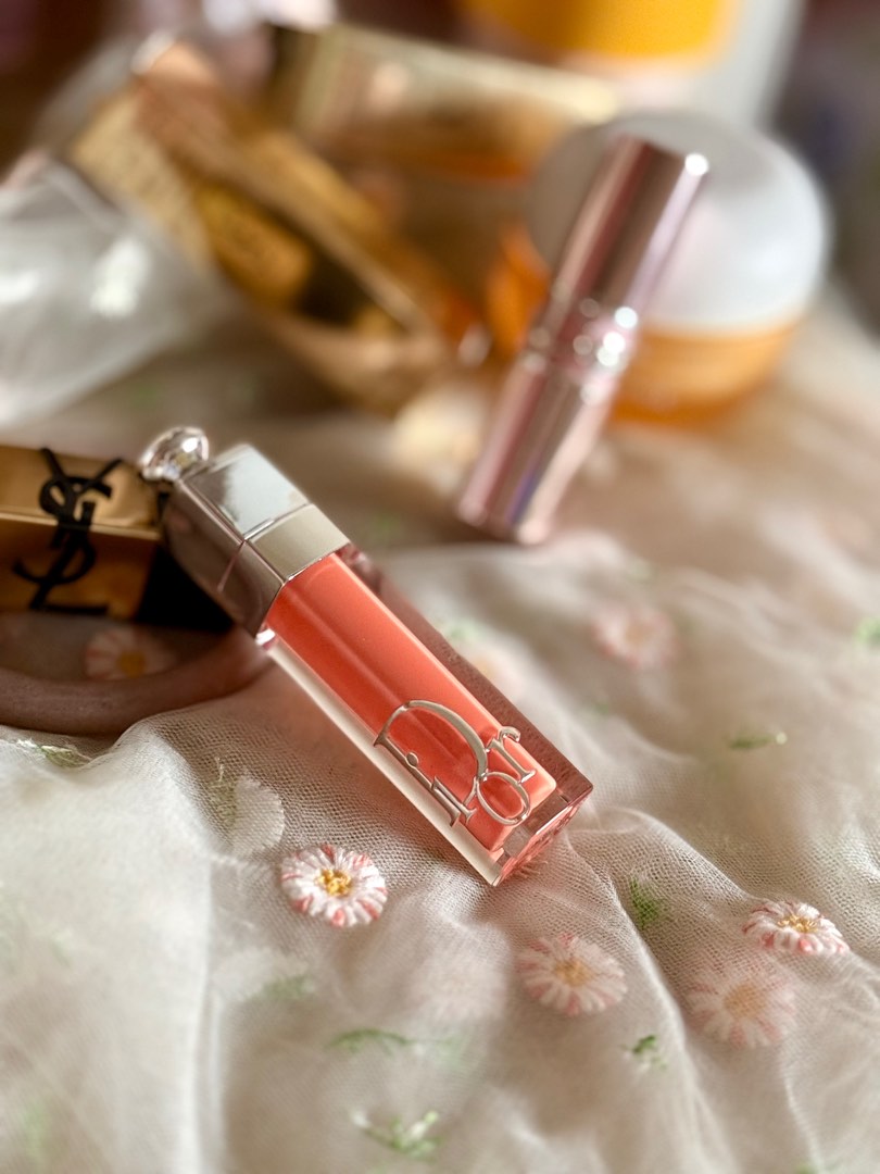 Dior Addict Lip Maximizer 004 Coral, Beauty & Personal Care, Face ...