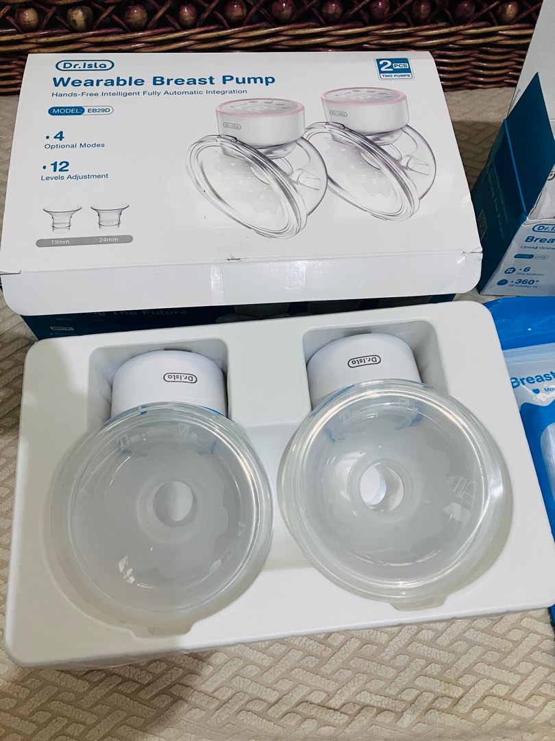 Dr. Isla Wearable Breast Pump EB290, Babies & Kids, Nursing & Feeding ...