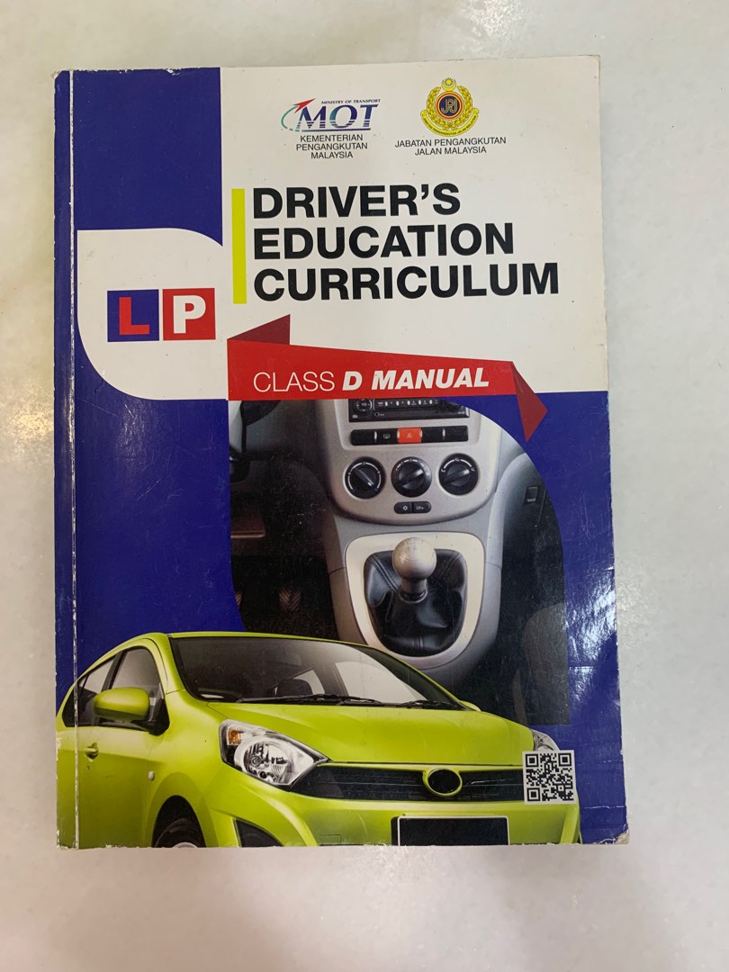 Driver's Education Curriculum Class D Manual, Hobbies & Toys, Books ...