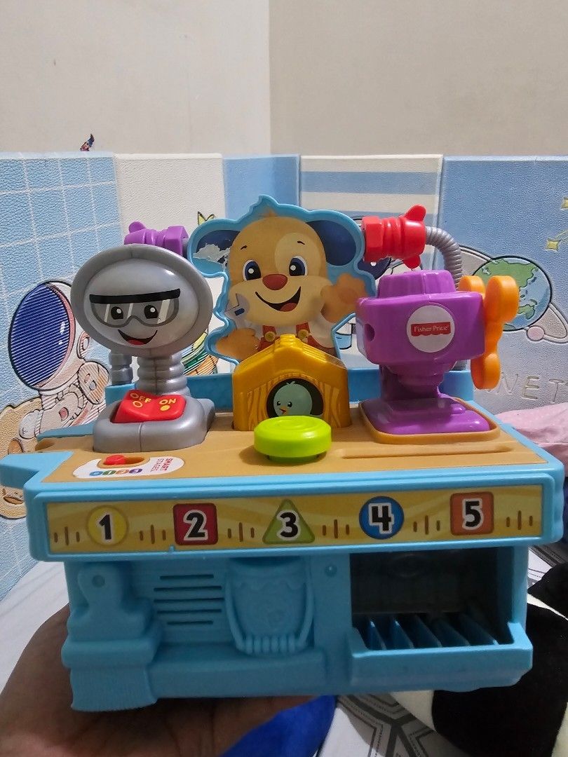 Fisher-Price Laugh & Learn Smart Stages Workbench, Hobbies & Toys, Toys ...