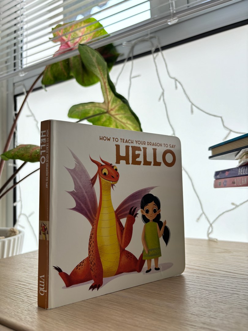 How to Teach Your Dragon to Say Hello Book, Hobbies & Toys, Books ...