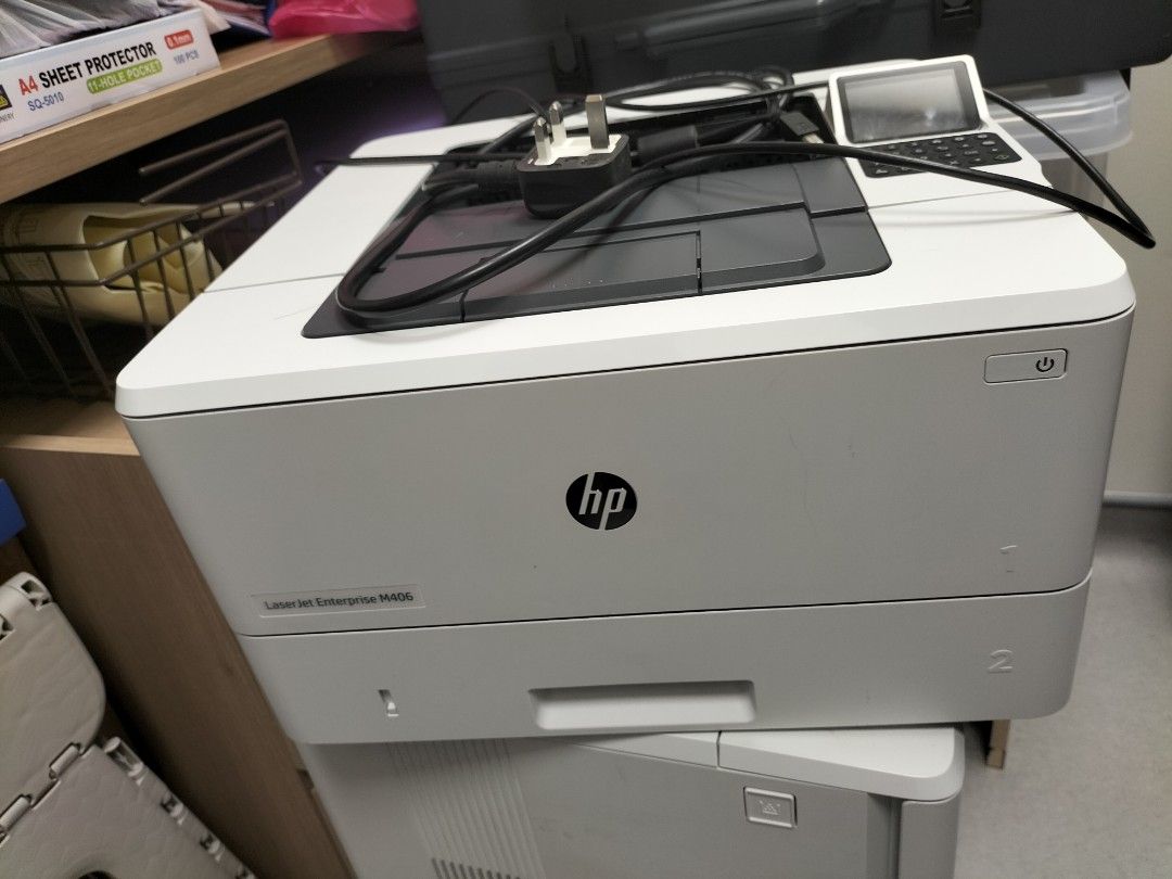 HP LaserJet Printer m406/507, Computers & Tech, Printers, Scanners ...