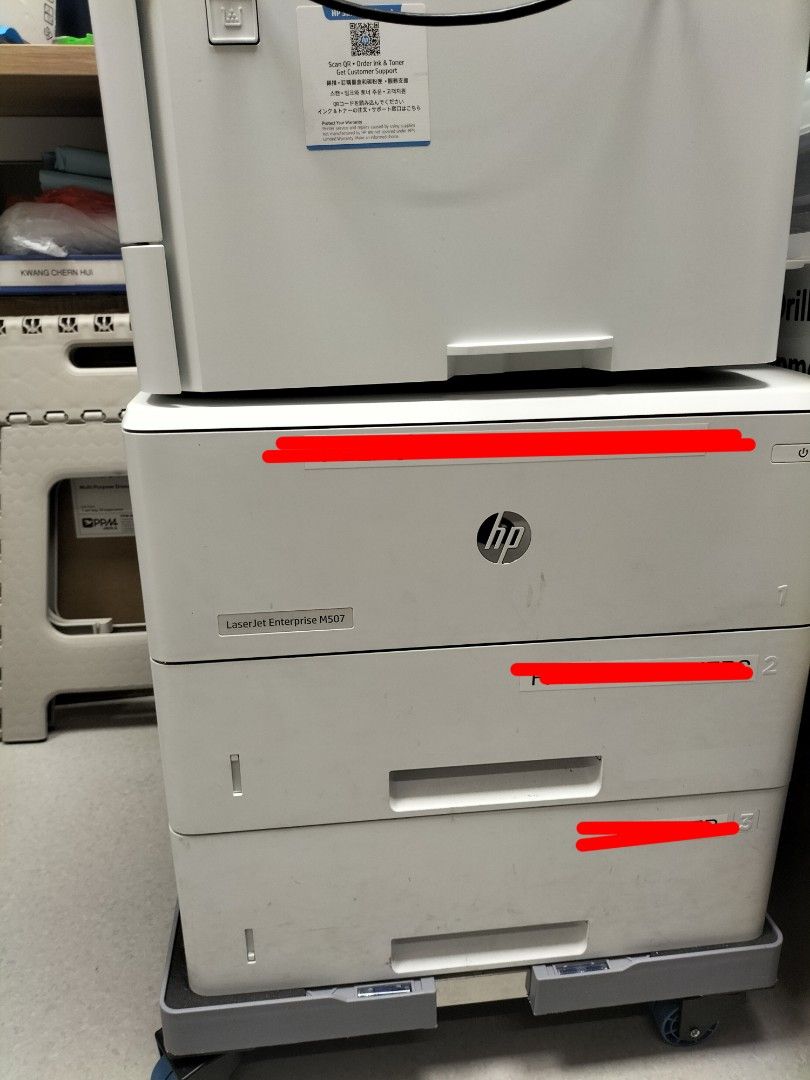 HP LaserJet Printer m406/507, Computers & Tech, Printers, Scanners ...