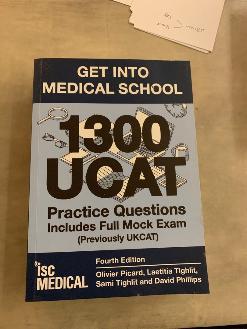 ISC Medical 1300 UCAT Practice Questions Book, Hobbies & Toys, Books ...