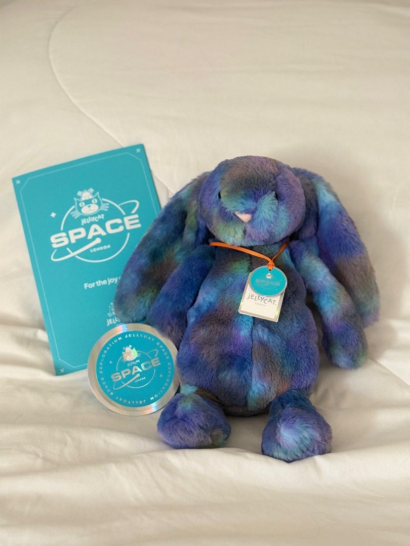 Jellycat Space - Zodihop Luxe Bunny from the Seoul exclusive world ...