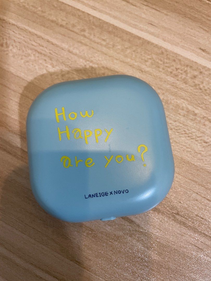Laneige x Novo Compact case- How Happy Are You?, Beauty & Personal Care, Face, Makeup Products ...