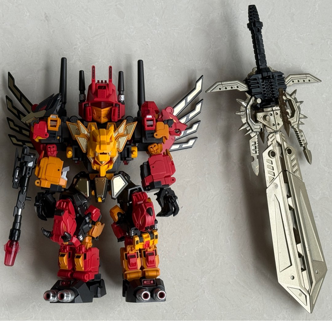 TF TRANSFORMERS TFC Lasercat - Predaking SD with matching Infernum ...