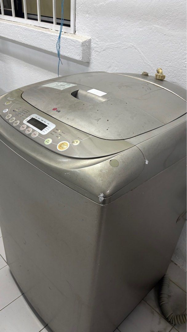 LG Fuzzy Logic 12kg Top Load Washing Machine, TV & Home Appliances ...