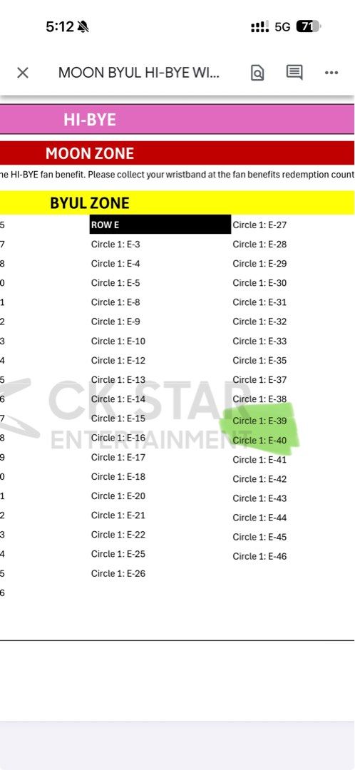MoonByul Concert - SG (Upgraded SEAT! Selected for Hi-Bye sessions ...