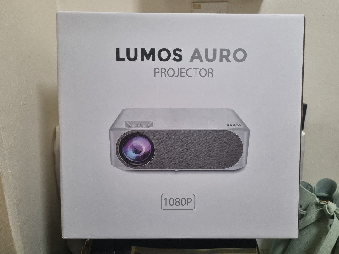 LUMOS AURO 1080P Projector - Like New, TV & Home Appliances, TV ...