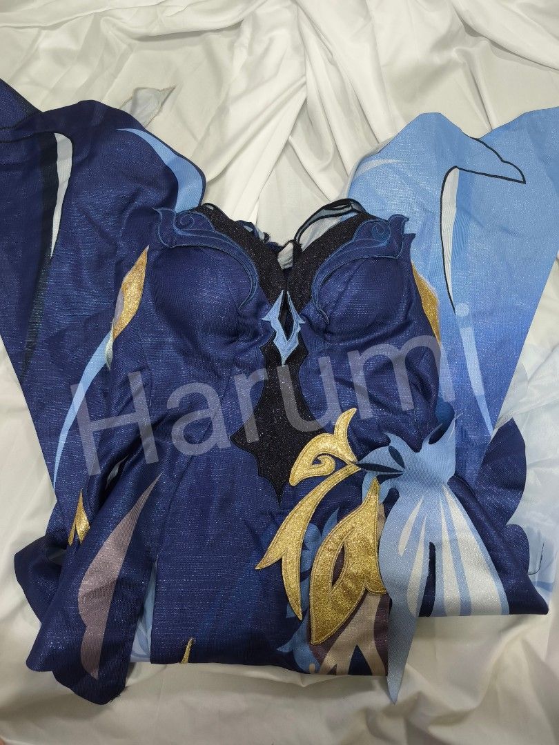 Miao wu Brand Genshin Impact Ning Guang Skin L size Cosplay Costume Set ...
