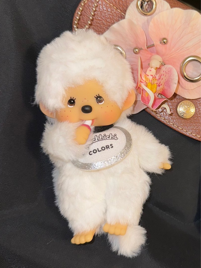 Monchhichi Colors White, Hobbies & Toys, Toys & Games on Carousell
