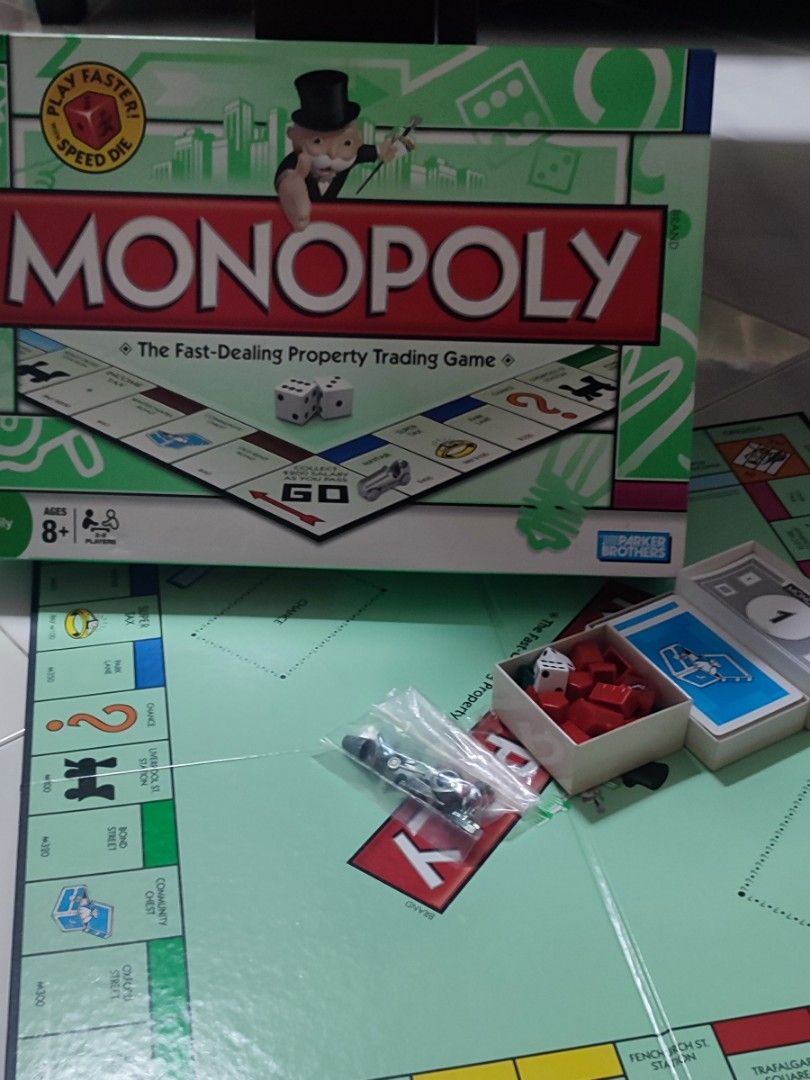 Monopoly Board Game, Hobbies & Toys, Toys & Games on Carousell