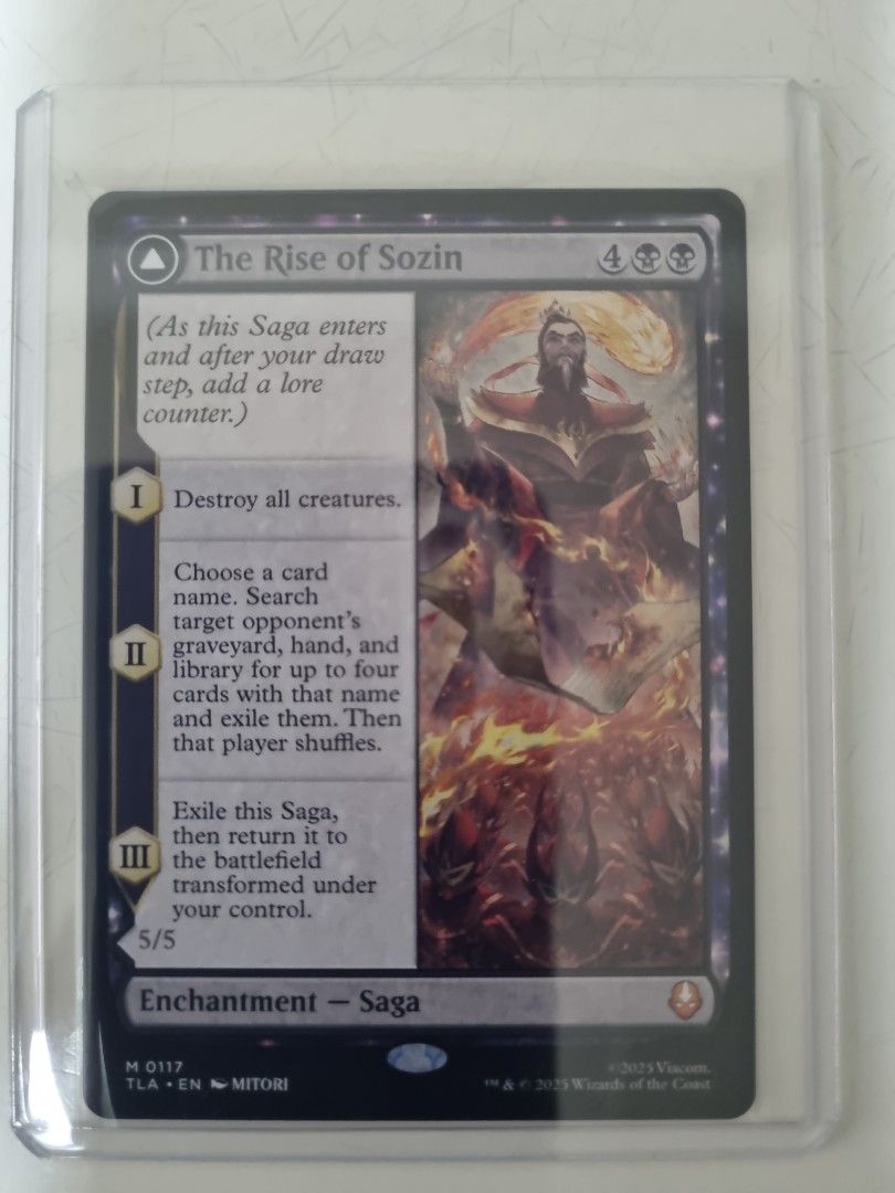 [MTG] The Rise of Sozin // Fire Lord Sozin (V1 - Regular) || Avatar ...