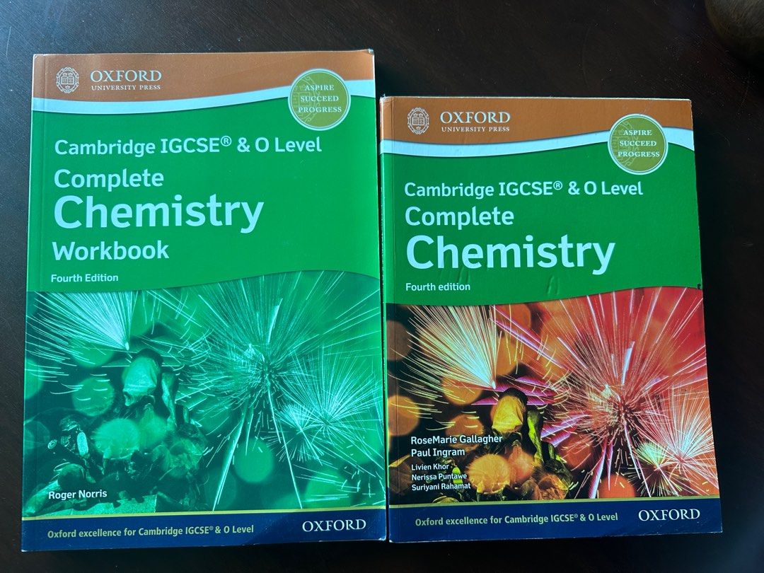NEW Cambridge IGCSE & O Level Complete Chemistry: Student Book (Fourth Edition), 興趣及遊戲, 書本 & 文具 ...