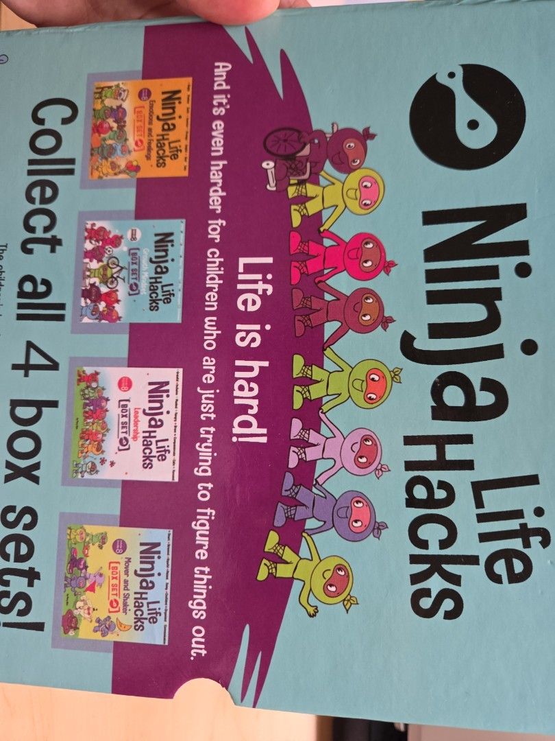 Ninja Life Hacks Book Set, Hobbies & Toys, Books & Magazines, Children ...