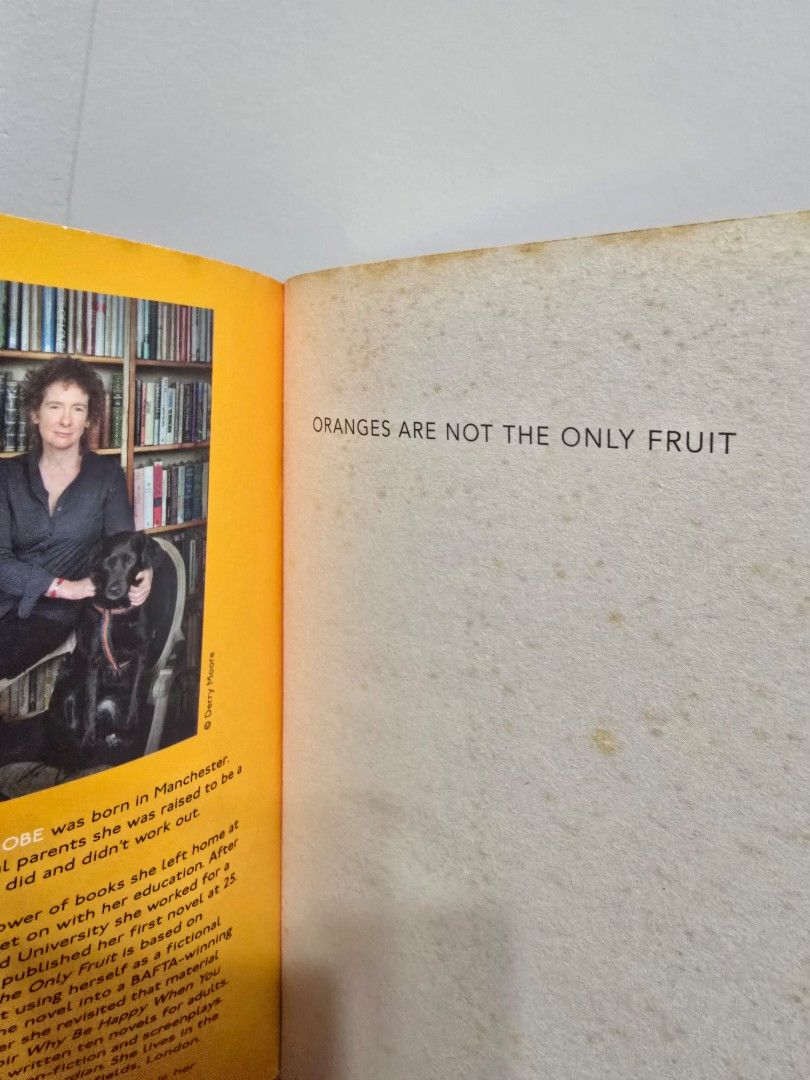 Oranges Are Not The Only Fruit by Jeanette Winterson, Hobbies & Toys ...