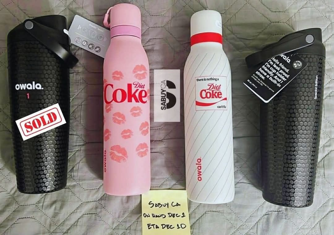 OWALA OUT OF BOUNDS/ OWALA DIET COKE, Furniture & Home Living, Kitchenware & Tableware, Water ...