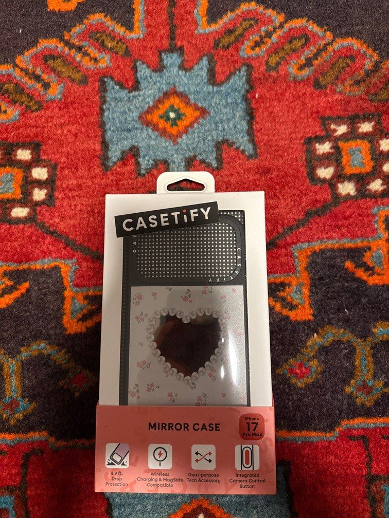 Pearly Heart - Casetify (17 Pro Max), Mobile Phones & Gadgets, Mobile ...