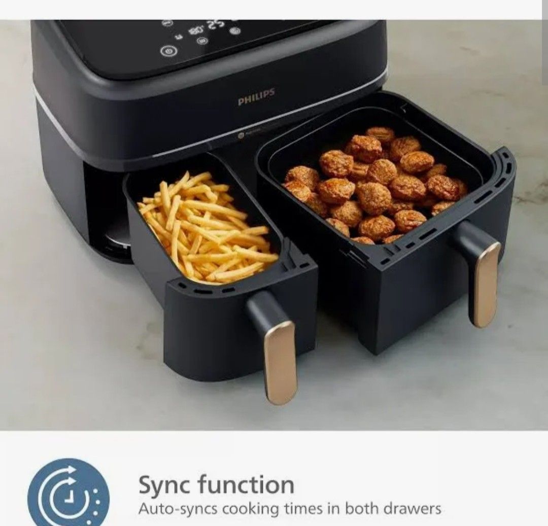 Philips Airfryer with Sync Function, TV & Home Appliances, Kitchen ...